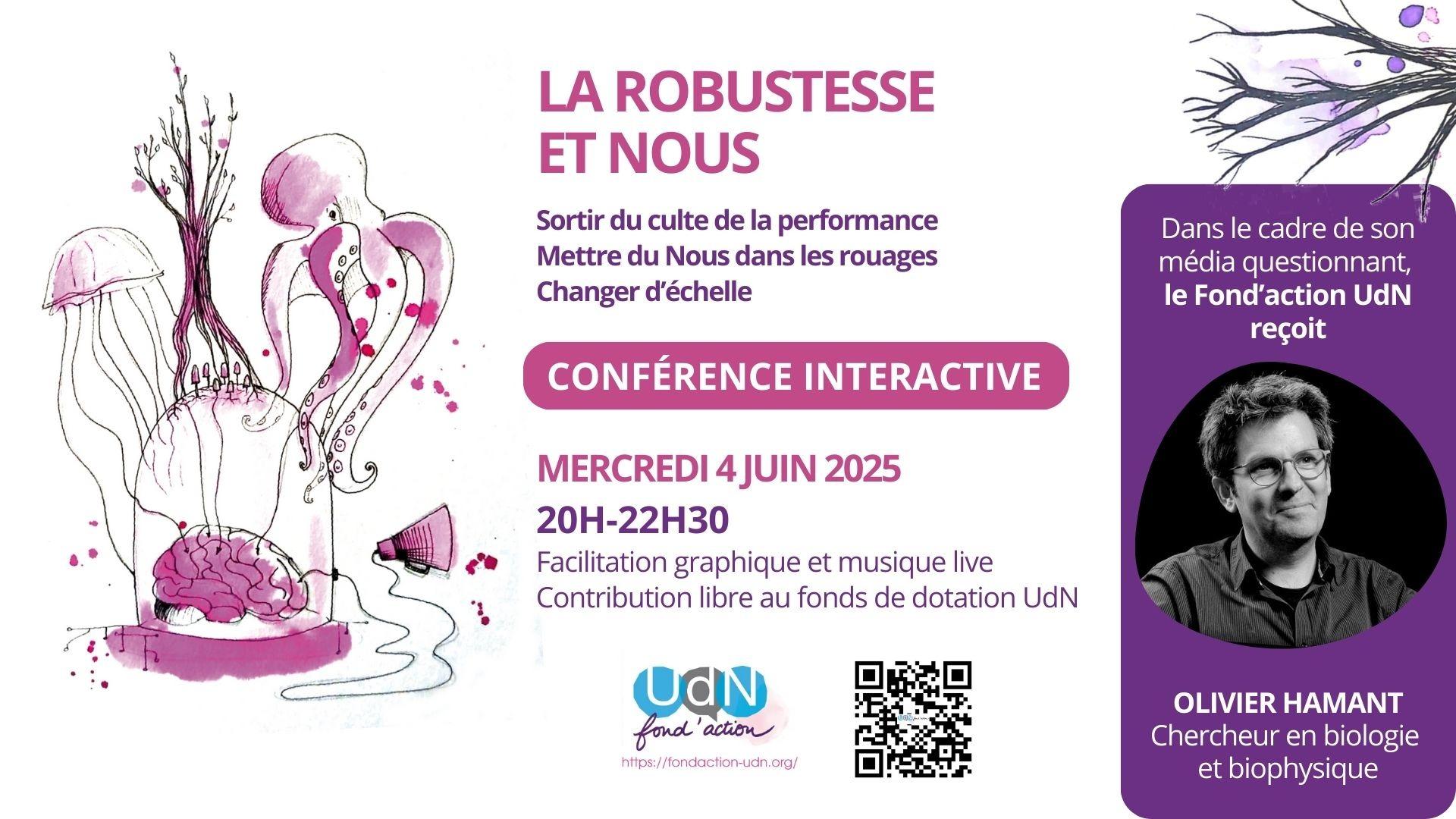 La Robustesse et Nous [Fond'action UdN] | Universite du Nous